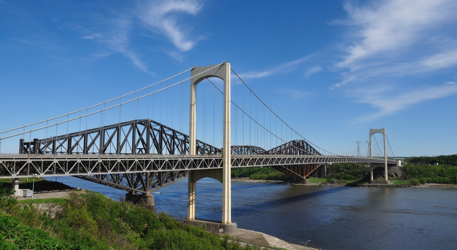First phase of Pierre Laporte Bridge renovations complete - The Quebec ...