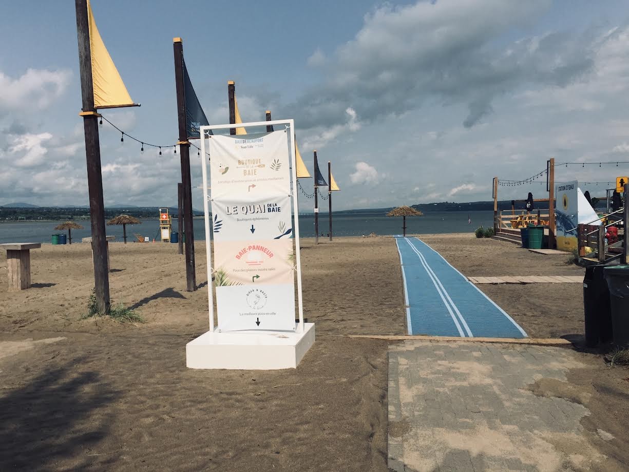Baie de Beauport beach now accessible to all - The Quebec Chronicle ...