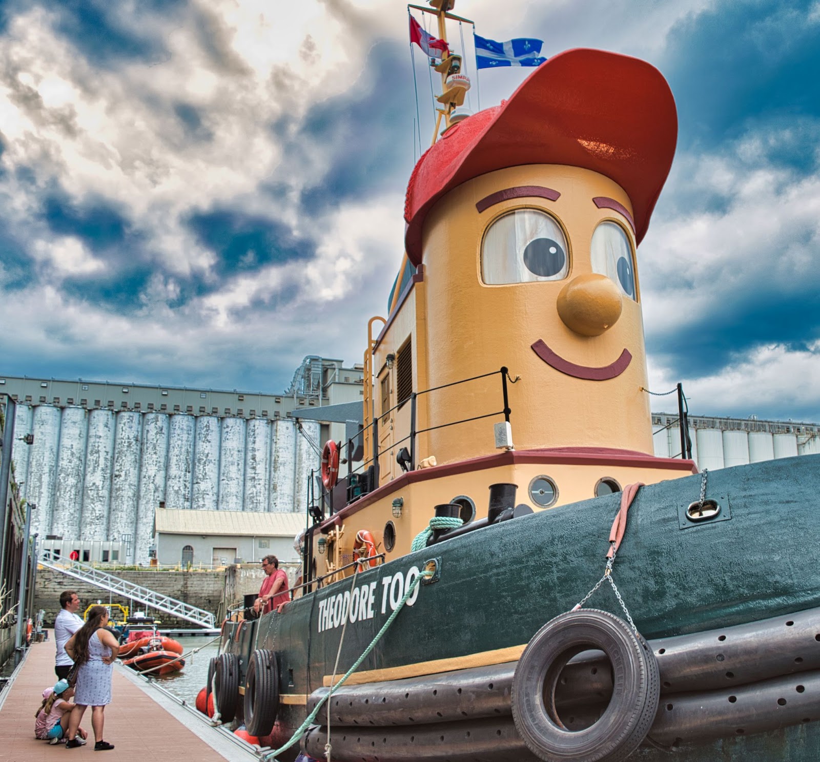 Theodore Too toots his way up the St. Lawrence - The Quebec Chronicle ...