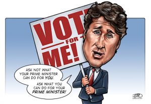 CARTOON: Trudeau Speaks - The Quebec Chronicle Telegraph