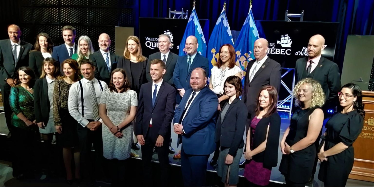 Mayor Bruno Marchand and new councillors sworn in - The Quebec ...