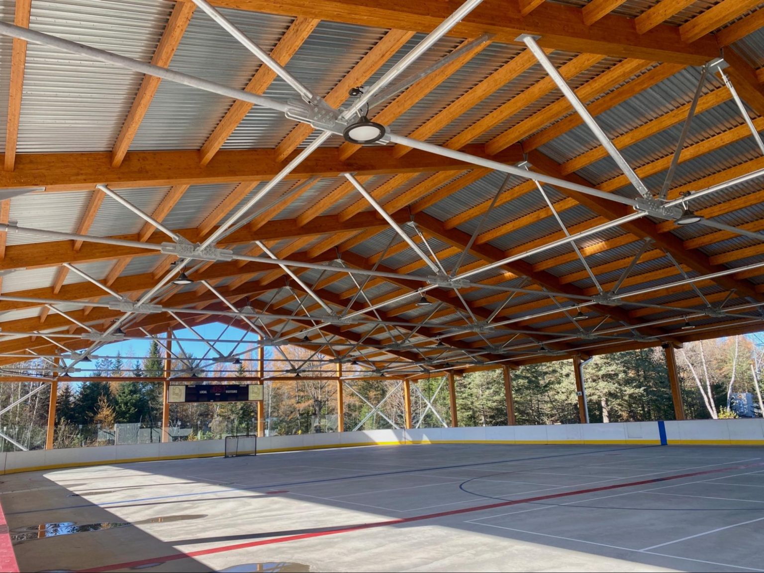 New covered skating rink in Valcartier is open for business - The ...