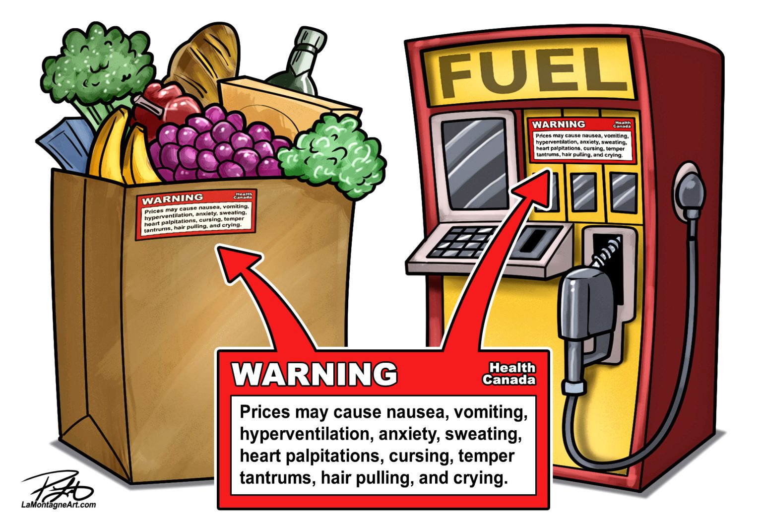CARTOON: Warning labels - The Quebec Chronicle Telegraph