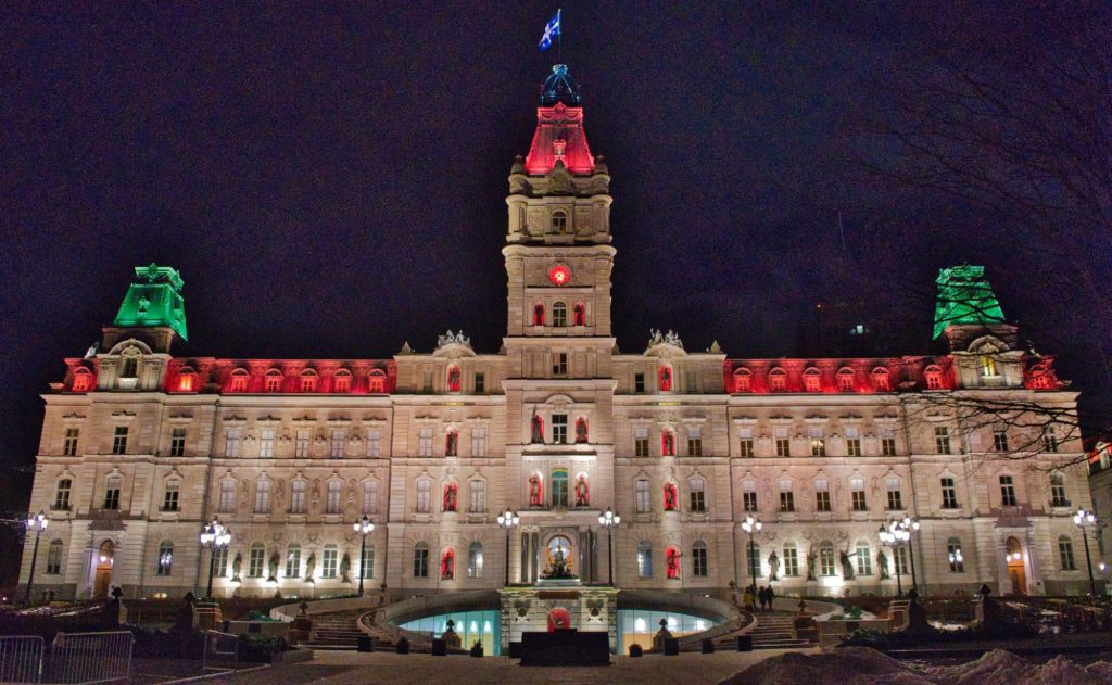 PHOTOS: The National Assembly is lit up for Christmas! - The Quebec ...