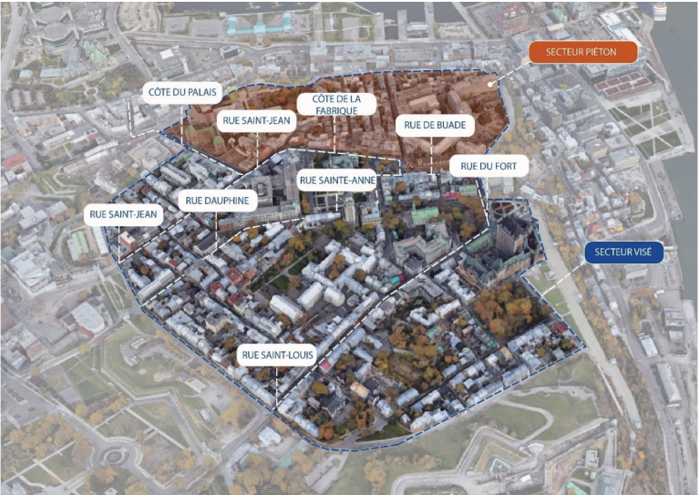 Larger pedestrian area, bus restrictions coming to Vieux-Québec - The ...
