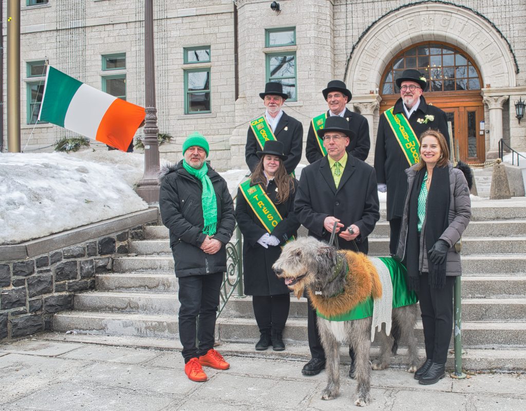 Ville de Québec raises Irish flag on St. Patrick's Day - The Quebec ...