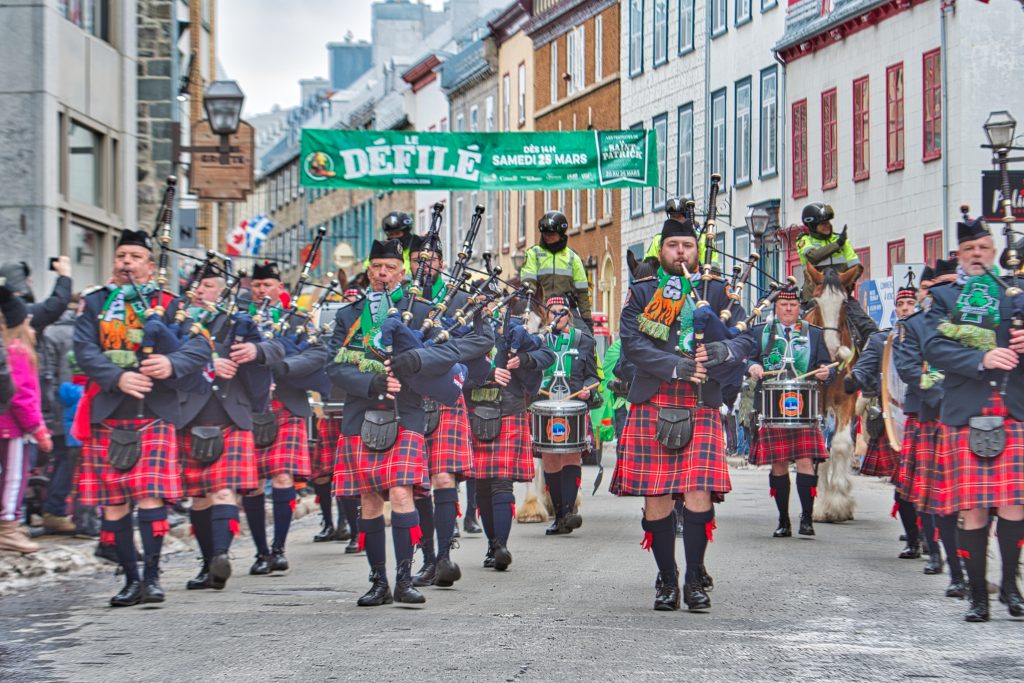 STORY AND PHOTOS: Défilé de la Saint-Patrick de Québec returns after ...