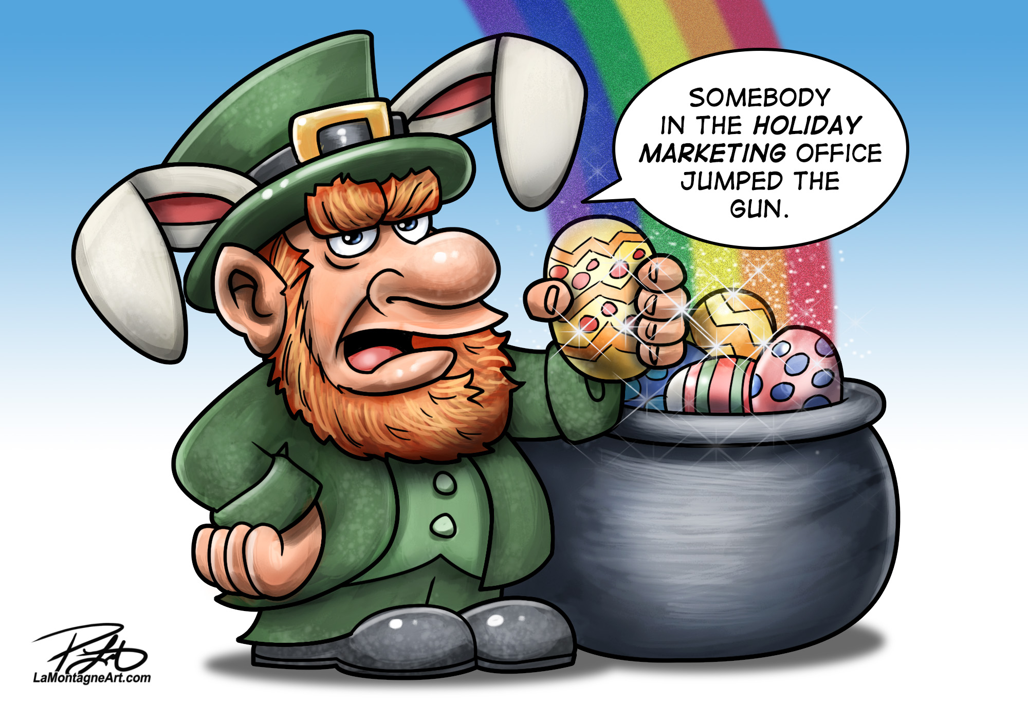 CARTOON: The Easter Leprechaun - The Quebec Chronicle Telegraph