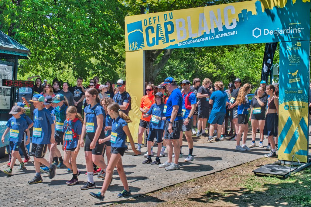 Quebecers conquer Cap-Blanc stairs to support sports for youth - The ...