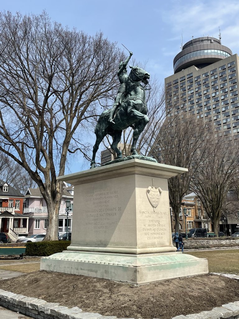 MONUMENTAL VIEWS: The story behind the Joan of Arc statue - The Quebec ...