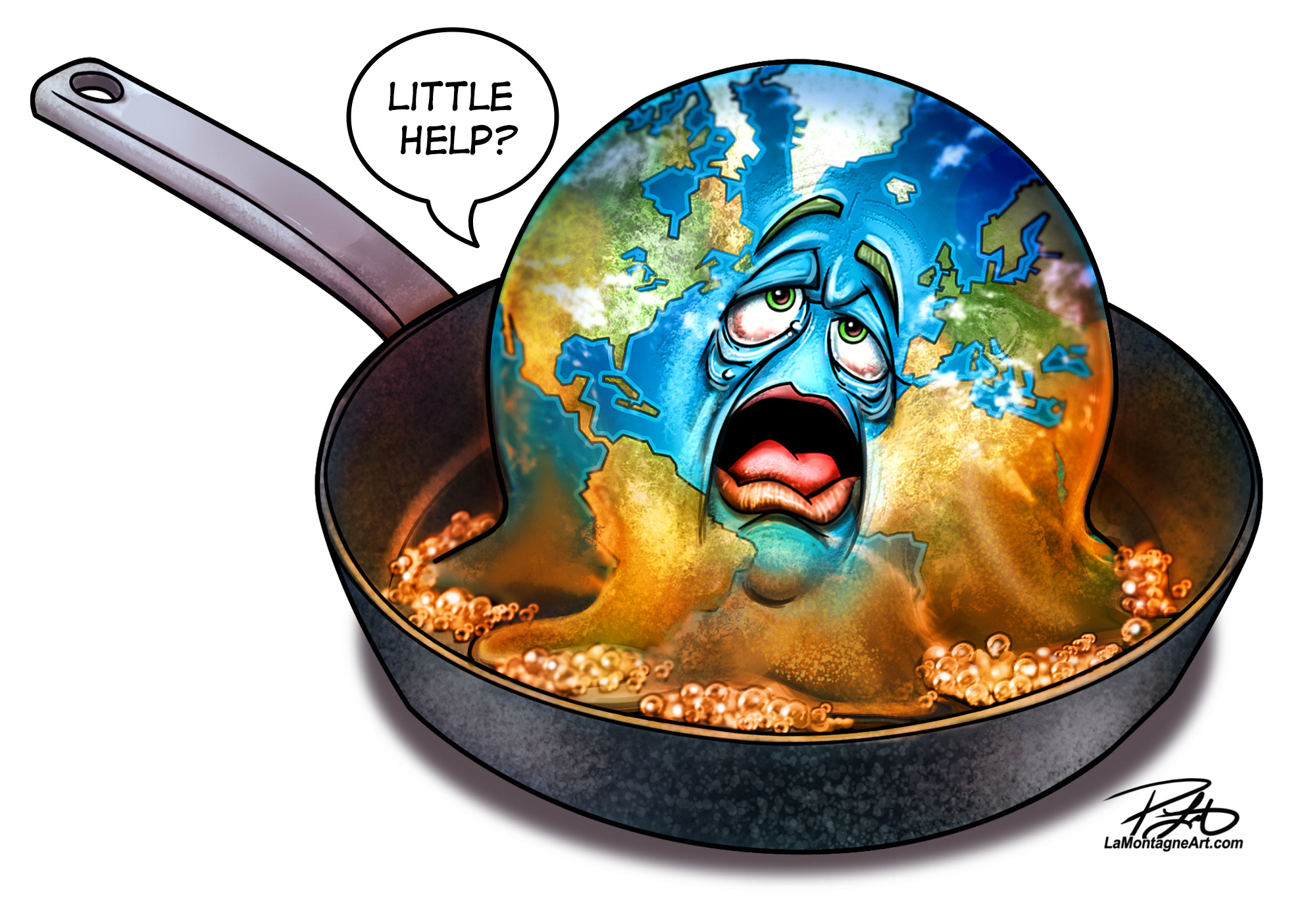CARTOON: Earth is heating up - The Quebec Chronicle Telegraph