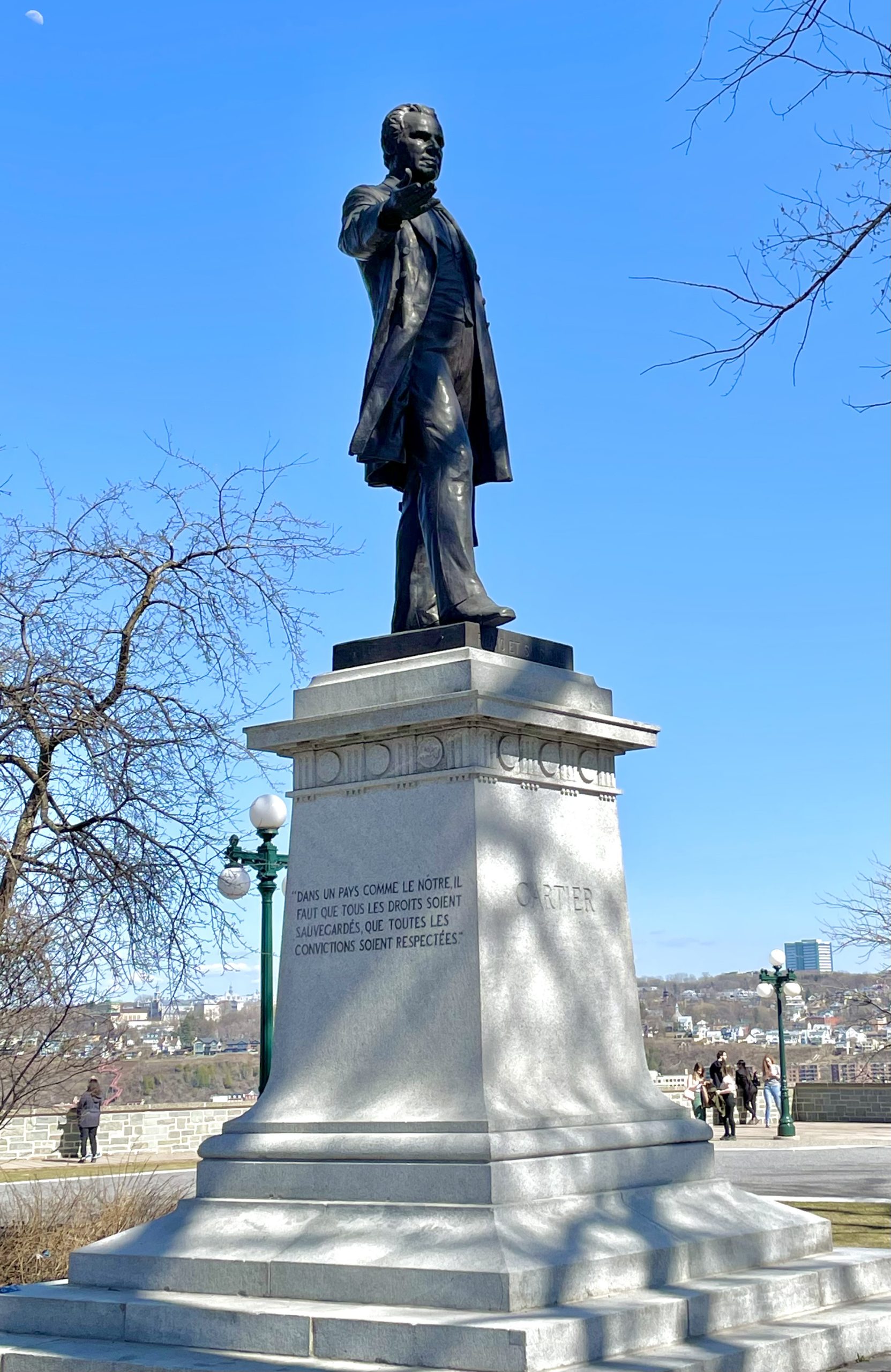 MONUMENTAL VIEWS: The story behind the statue of Sir George-Étienne ...