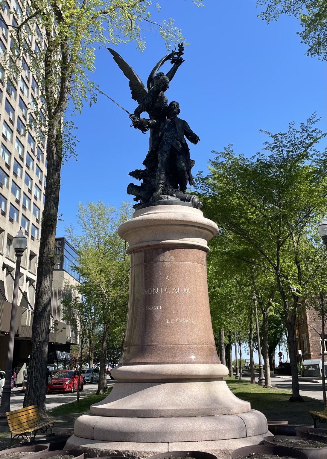 MONUMENTAL VIEWS: The story behind the Montcalm monument - The Quebec ...