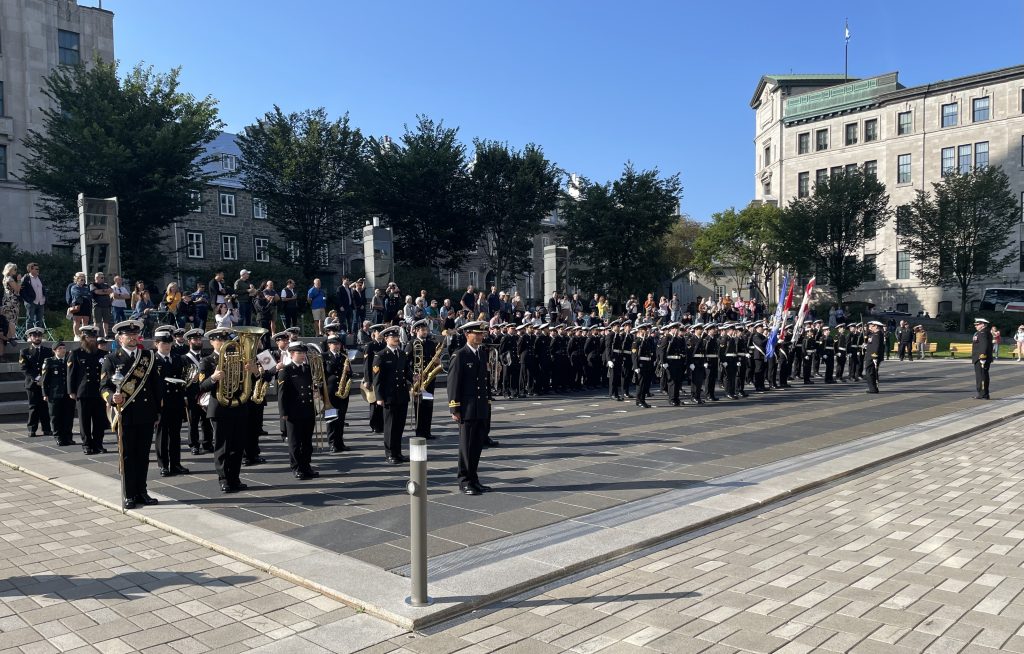 The Naval Reserve celebrates its centennial in Quebec City - The Quebec ...