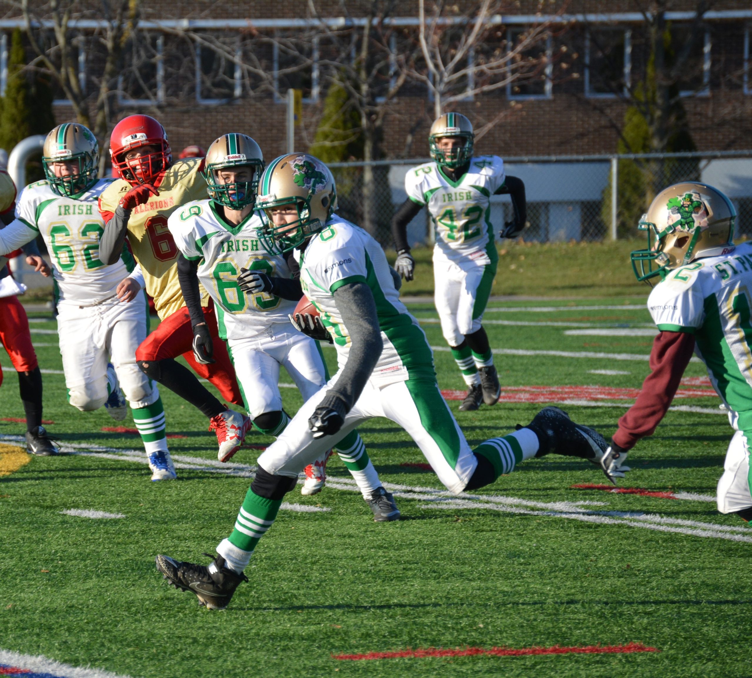 St. Patrick's High School Fighting Irish football season is underway ...