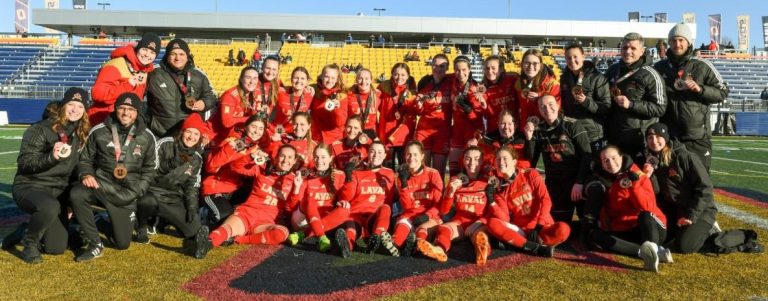 Laval women's soccer team third at nationals; football season ends ...