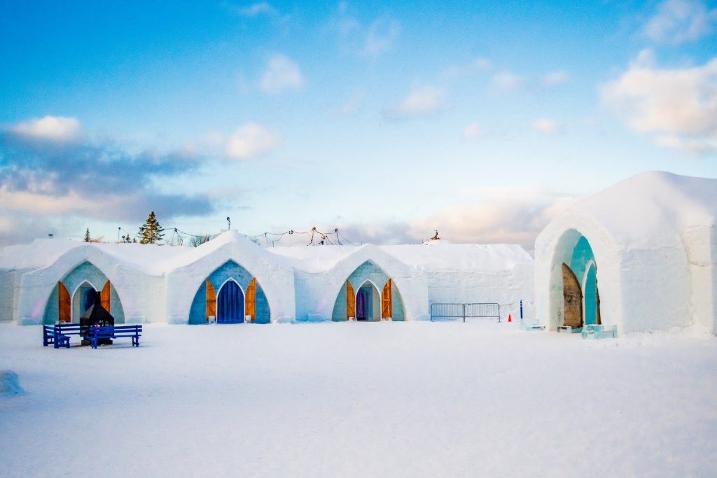 Ice Hotel frozen in time at Village Vacances Valcartier - The Quebec ...
