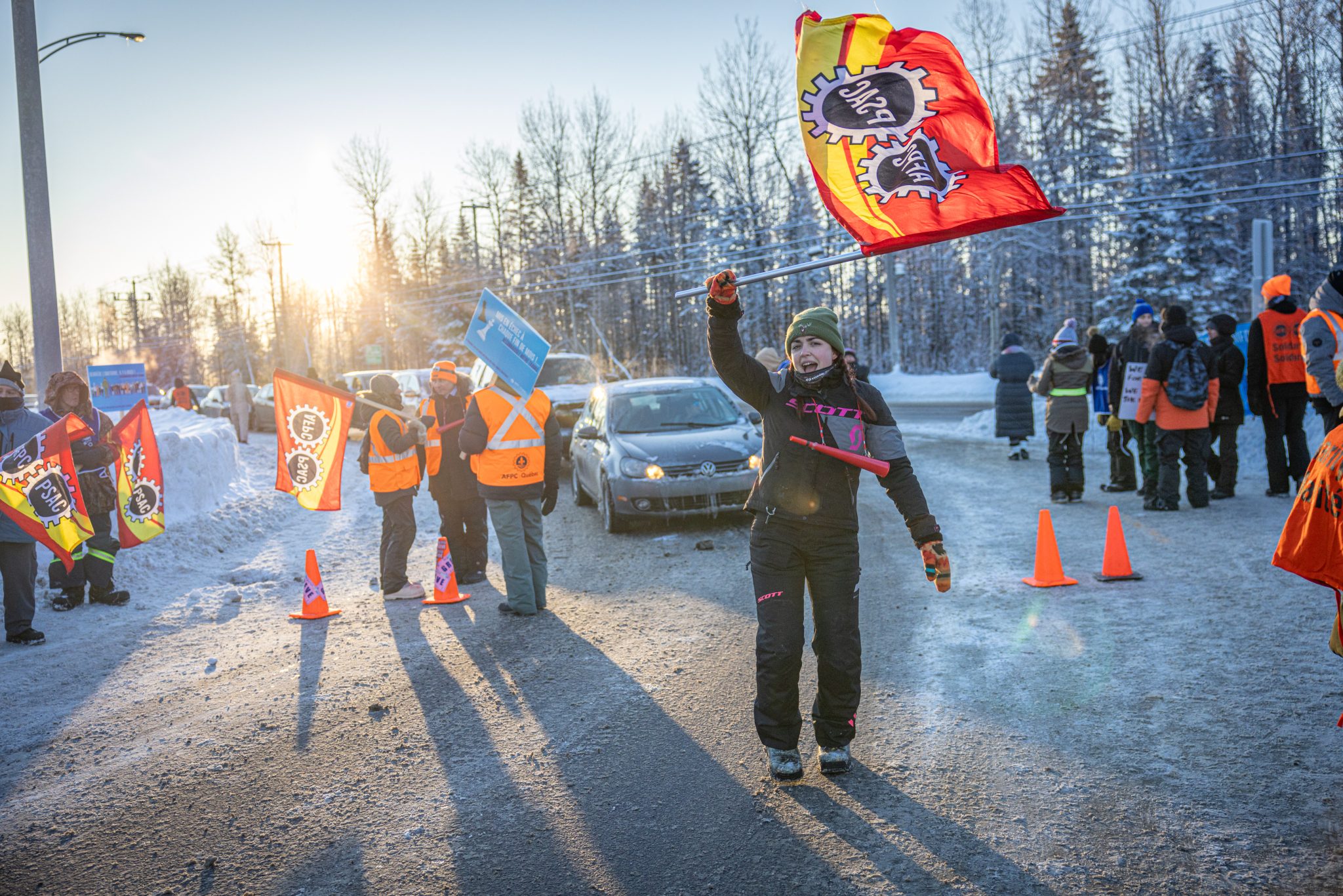 Civilian employees at Valcartier military base join strike movement ...