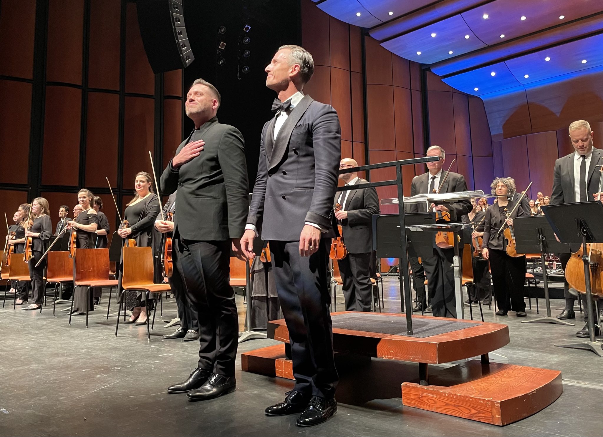 Review Two Orchestras And A Choir Perform An Outstanding Symphony