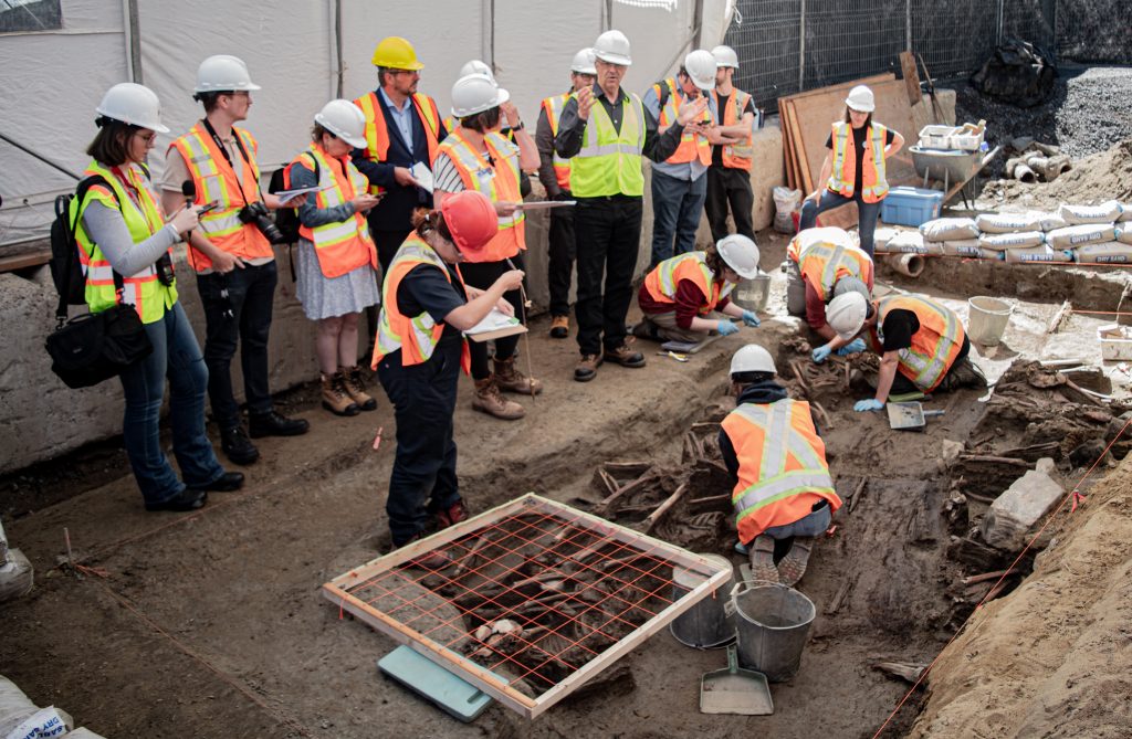 Street construction reveals likely burial ground of 18th-century ...
