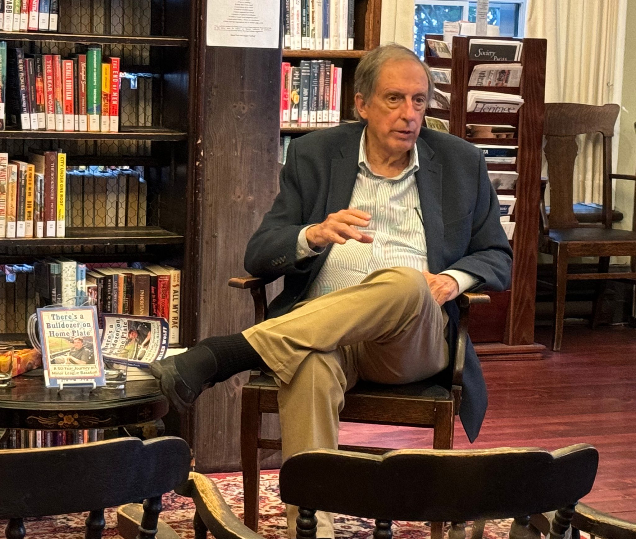 Former Capitales owner Miles Wolff talks books and baseball at Morrin ...