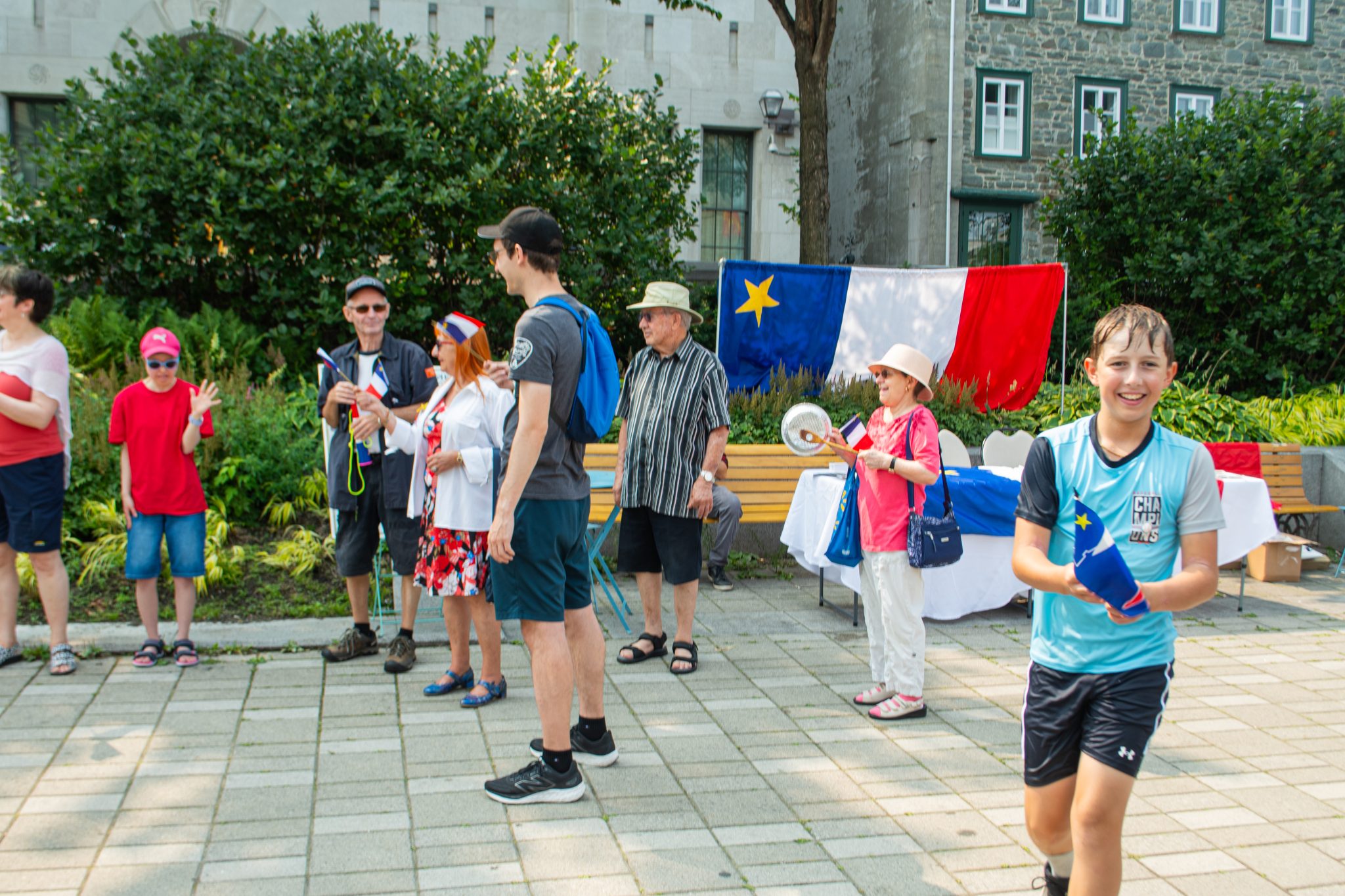 National Acadian Day celebrated in Quebec City - The Quebec Chronicle ...