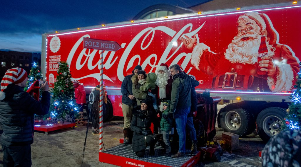 The Coca-Cola Christmas caravan comes to town - The Quebec Chronicle ...