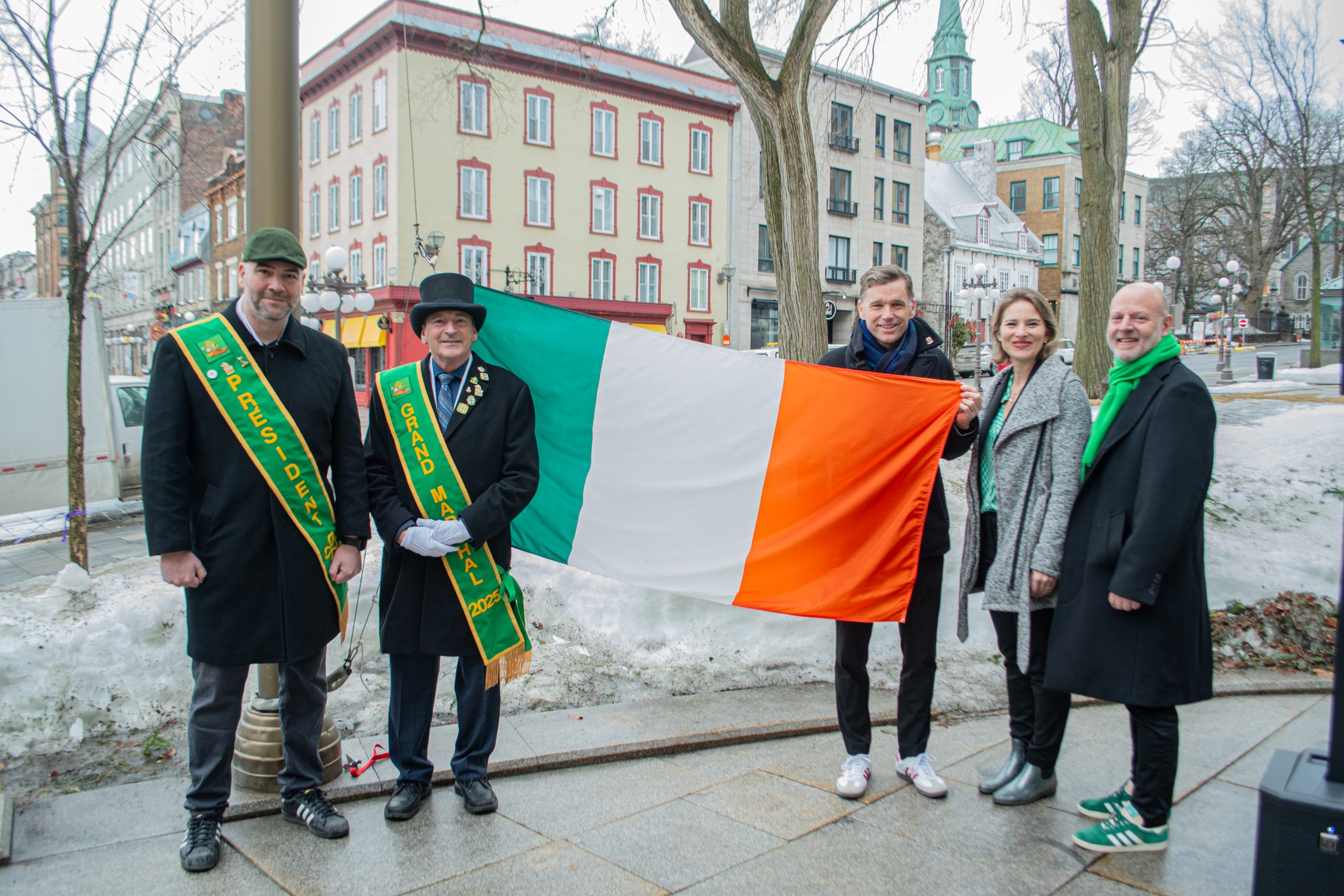 Irish flag flies over City Hall for St. Patrick's Day - The Quebec ...
