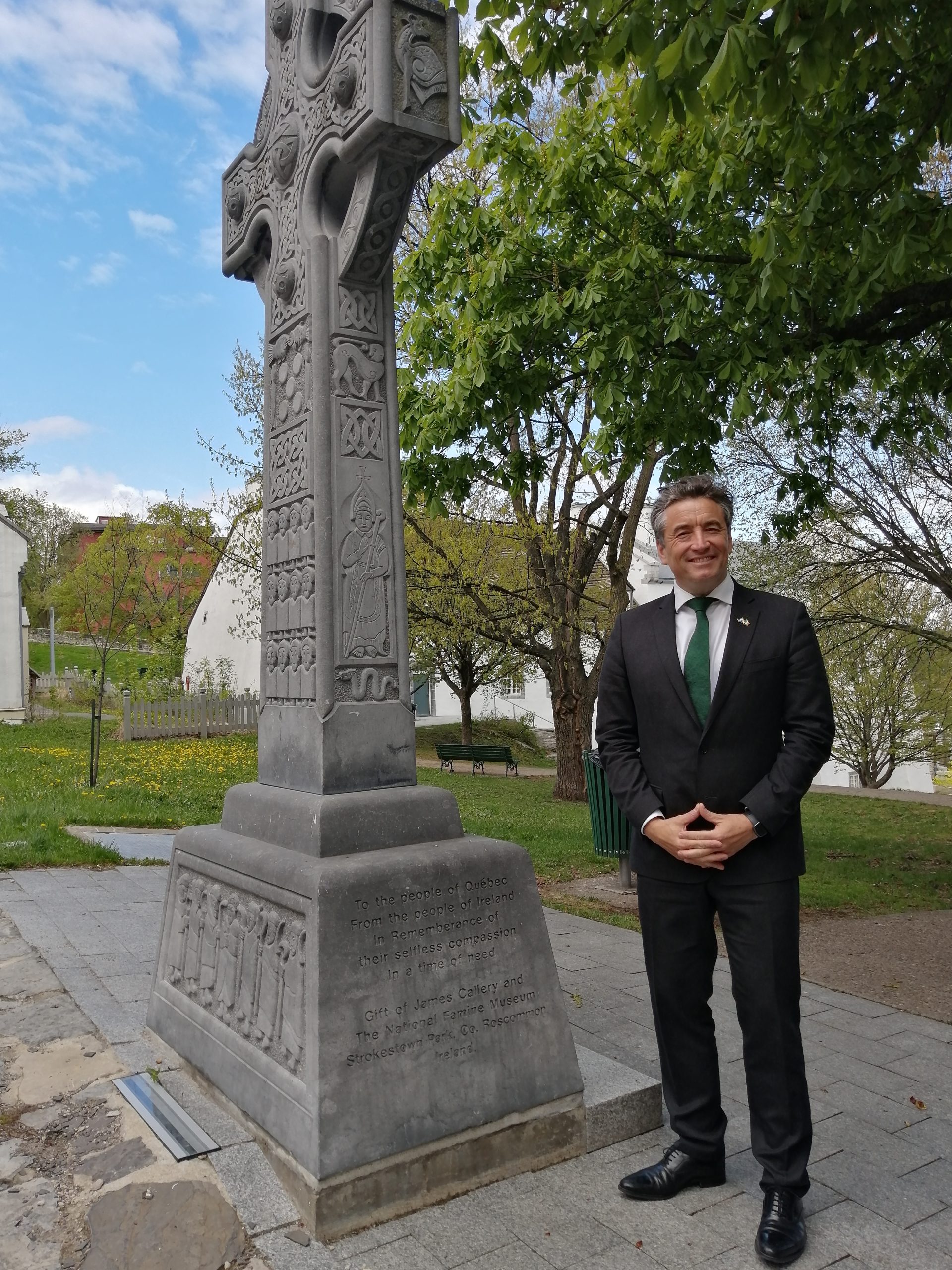 Irish ambassador Concannon makes official visit to Quebec capital - The ...