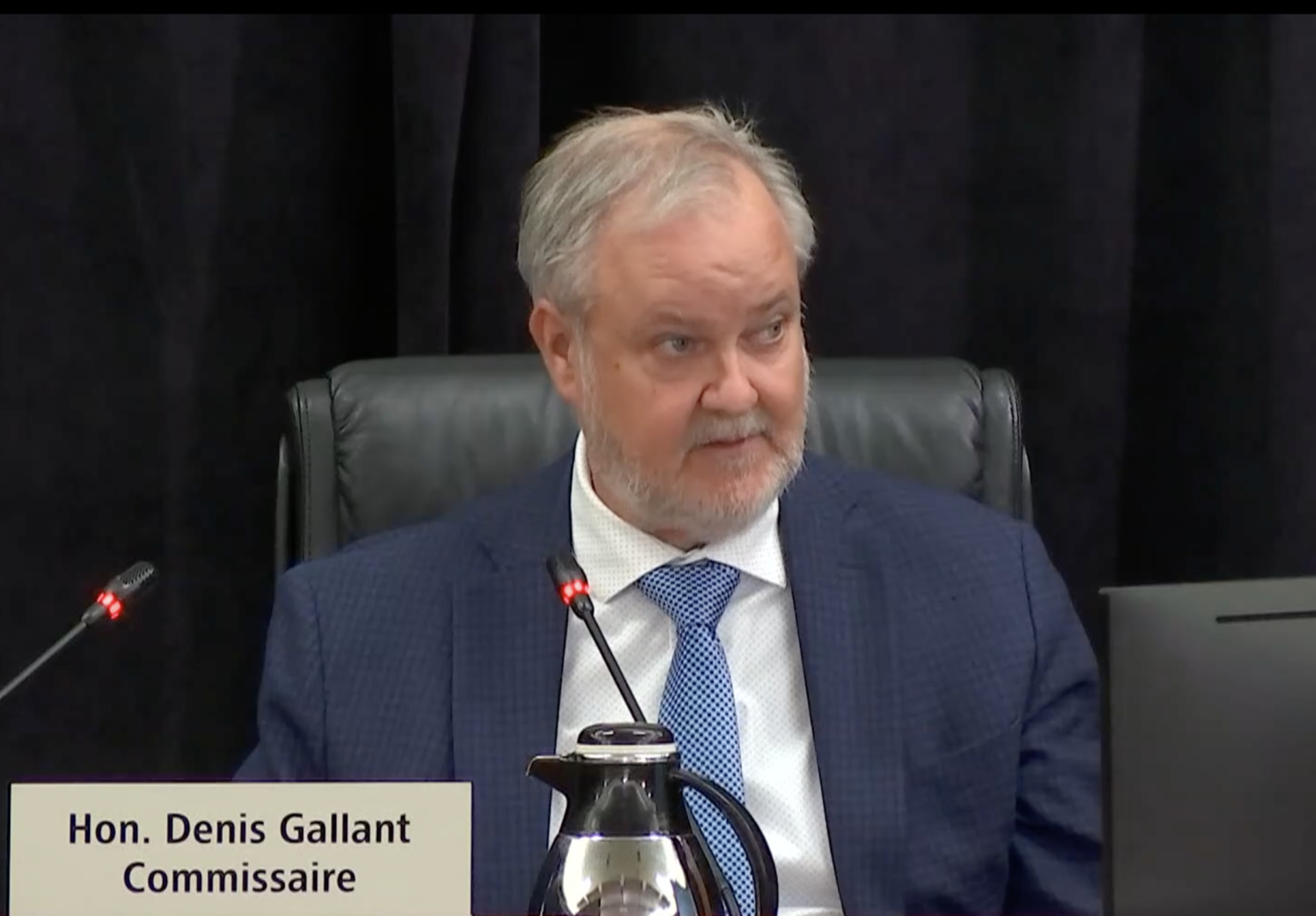Gallant Commission suspends hearings to study "colossal" document ...