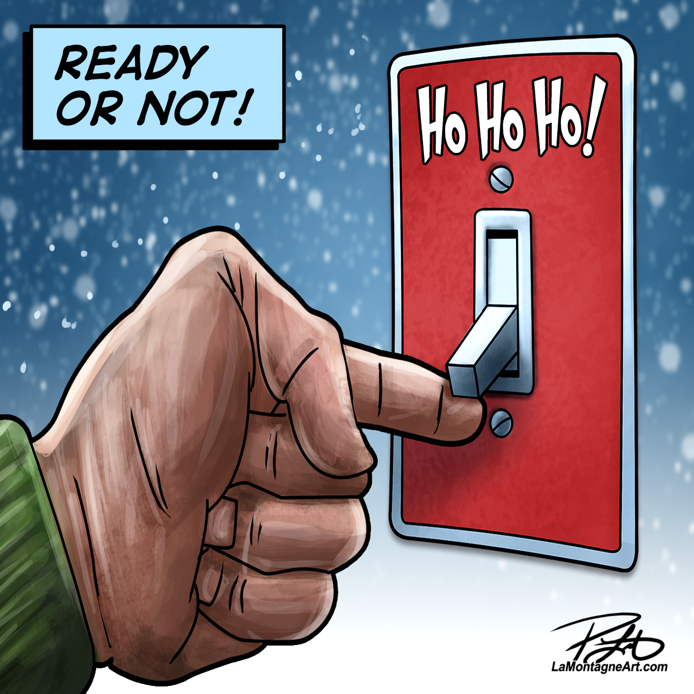 CARTOON: Ready or not, here it comes... - The Quebec Chronicle Telegraph