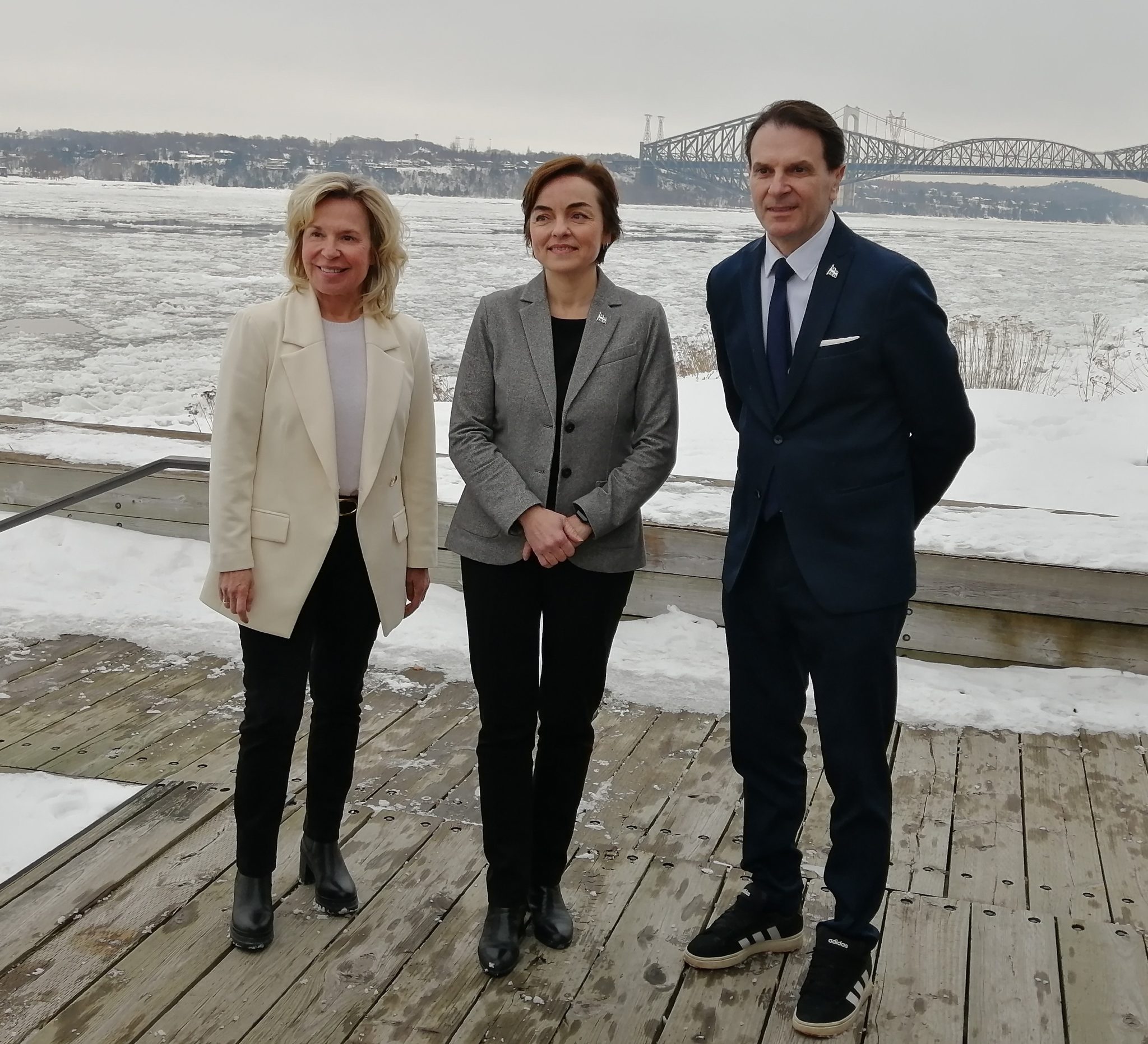 CAQ hopeful Fréchette: No new bridge without private sector - The ...