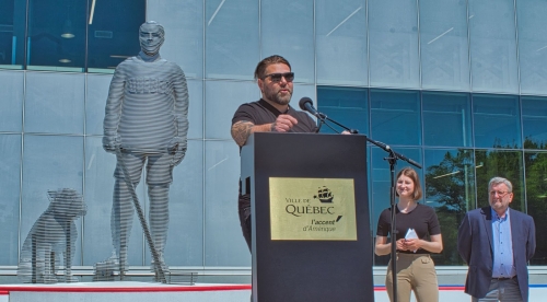 ‘Phantom’ Joe Malone officially welcomed to Place Jean Béliveau - The ...